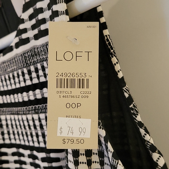 LOFT | Dresses | Loft Print Mini Dress | Poshmark